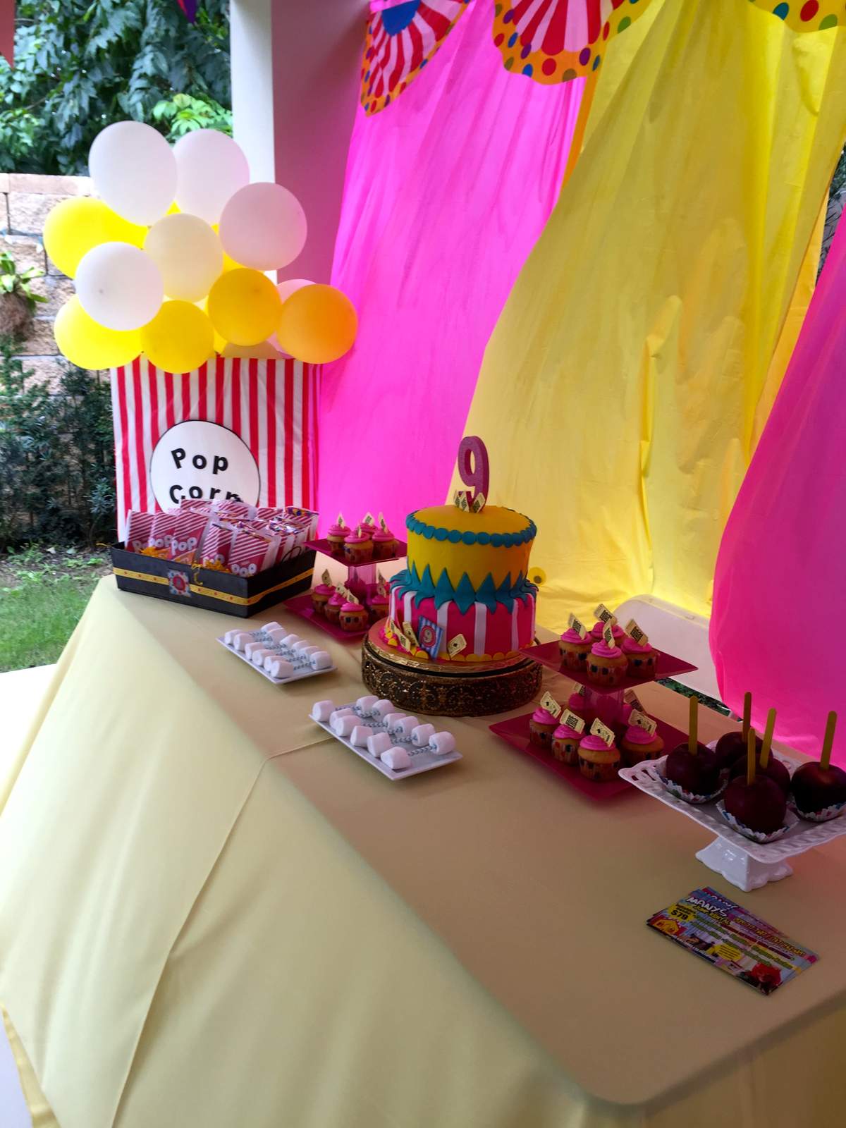Circus / Carnival Birthday Party Ideas | Photo 2 of 41 | Catch My Party