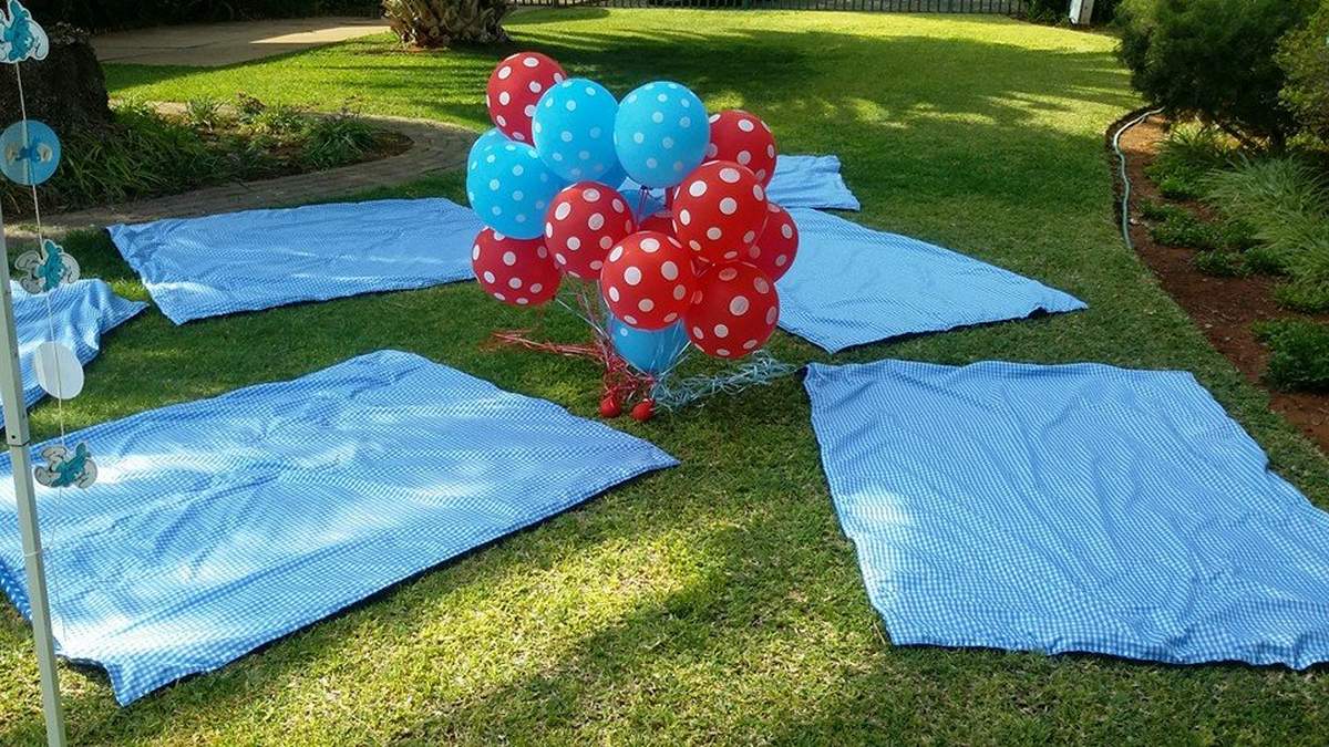 smurf Birthday Party Ideas | Photo 1 of 7 | Catch My Party