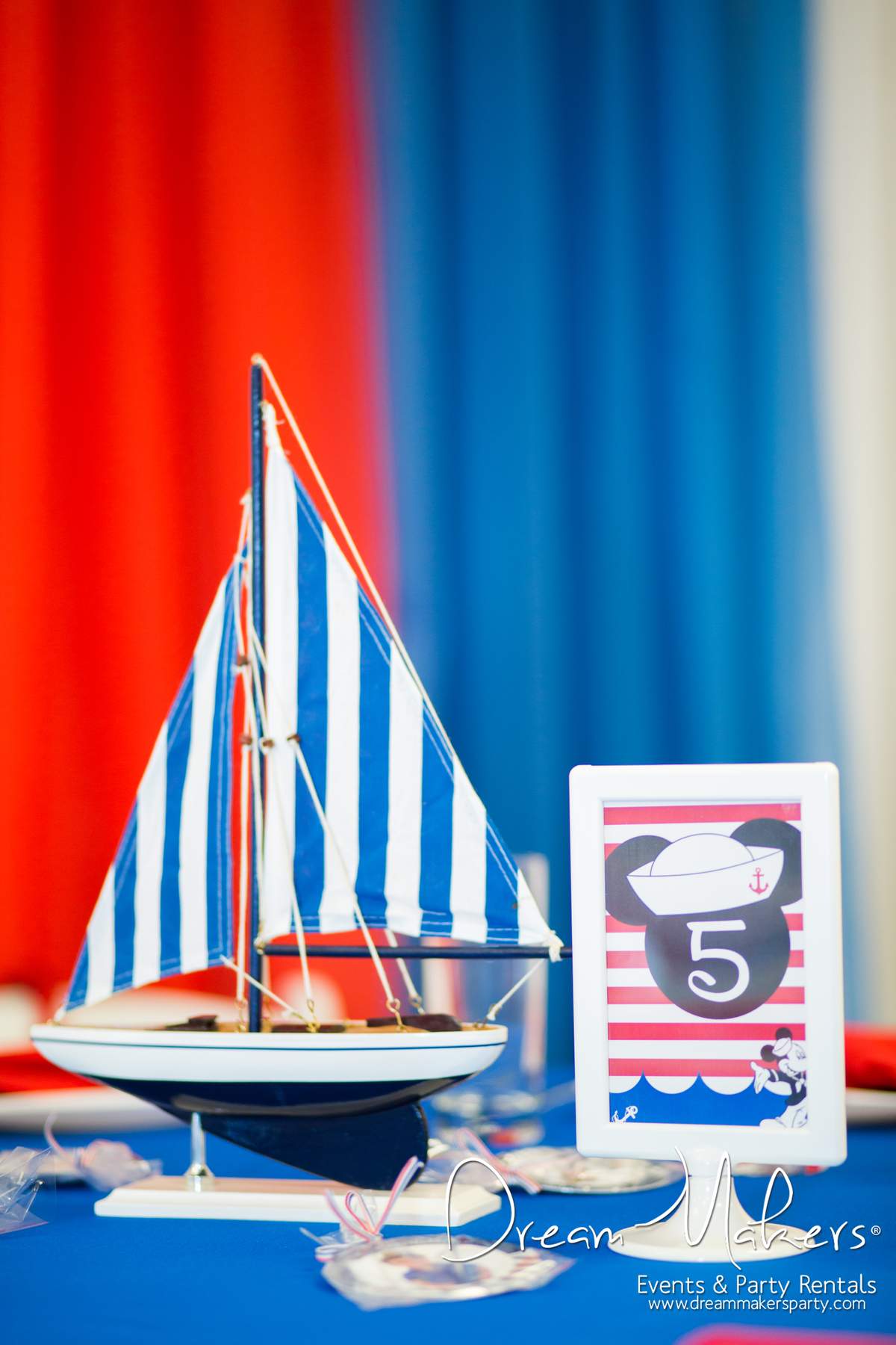 Mickey Mouse Sailor Birthday Party Ideas | Photo 3 of 54 | Catch My Party