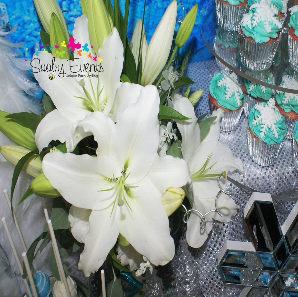 Snowflake Frozen Birthday Party Ideas | Photo 9 of 19 | Catch My Party