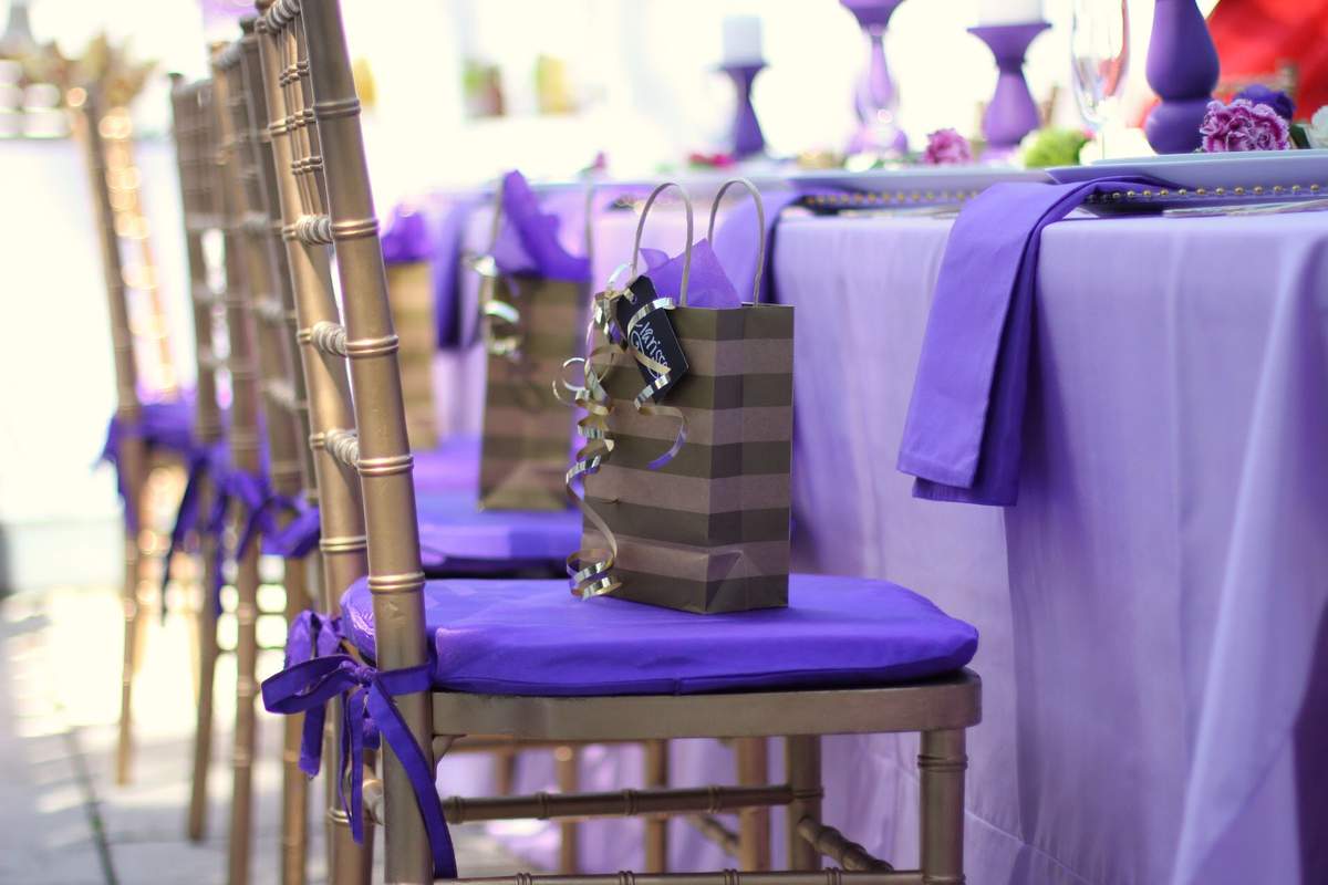 Ombré of Purple Birthday Party Ideas | Photo 7 of 14 | Catch My Party