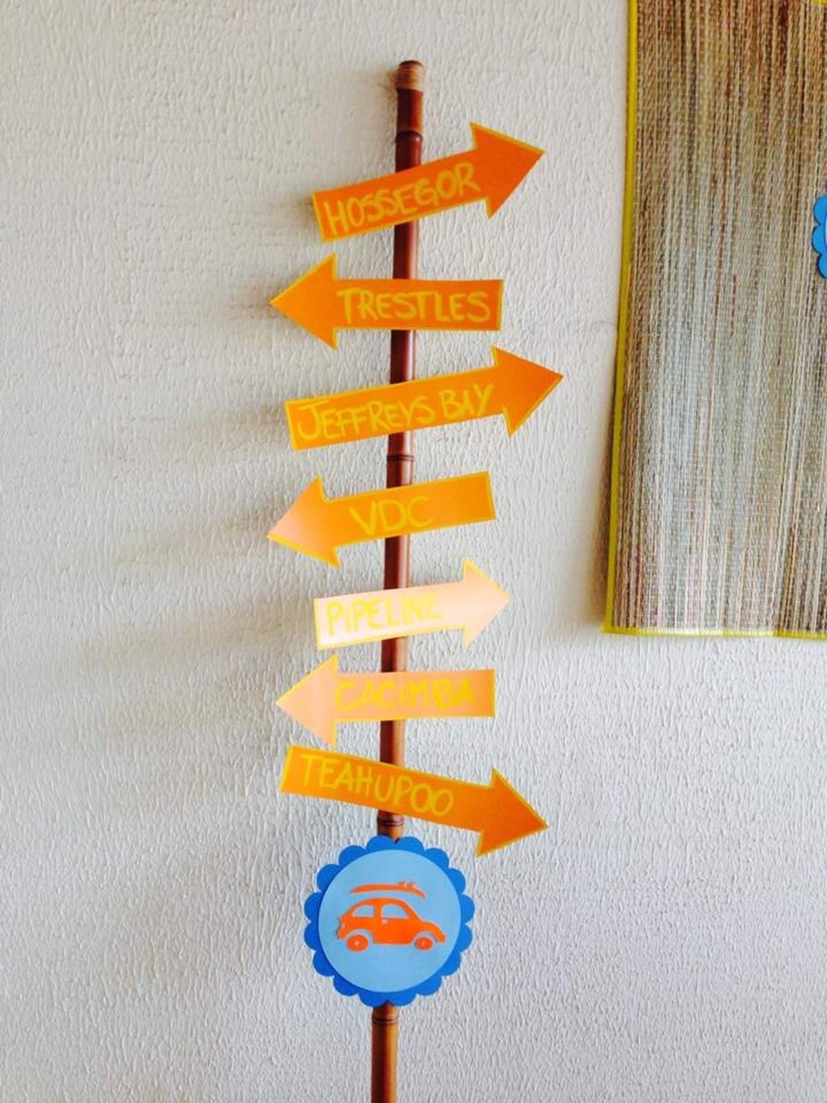 Beach / Surf Birthday Party Ideas | Photo 1 of 38 | Catch My Party