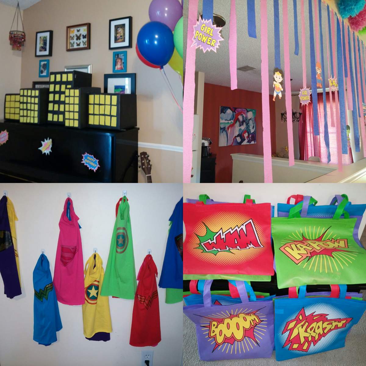Super Heroes Birthday Party Ideas | Photo 1 of 12 | Catch My Party