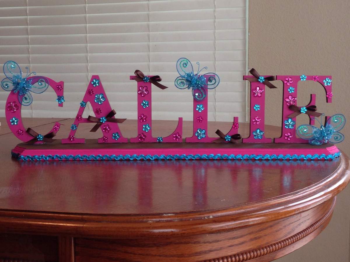 Custom Name Plates Custom Name Plates Party Ideas | Photo 36 of 40 ...