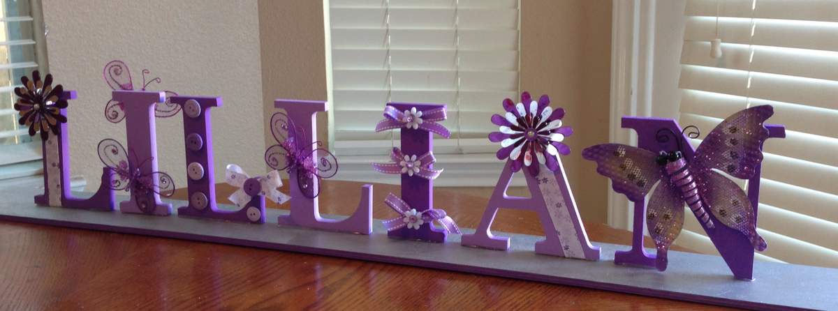 Custom Name Plates Custom Name Plates Party Ideas | Photo 9 of 40 ...
