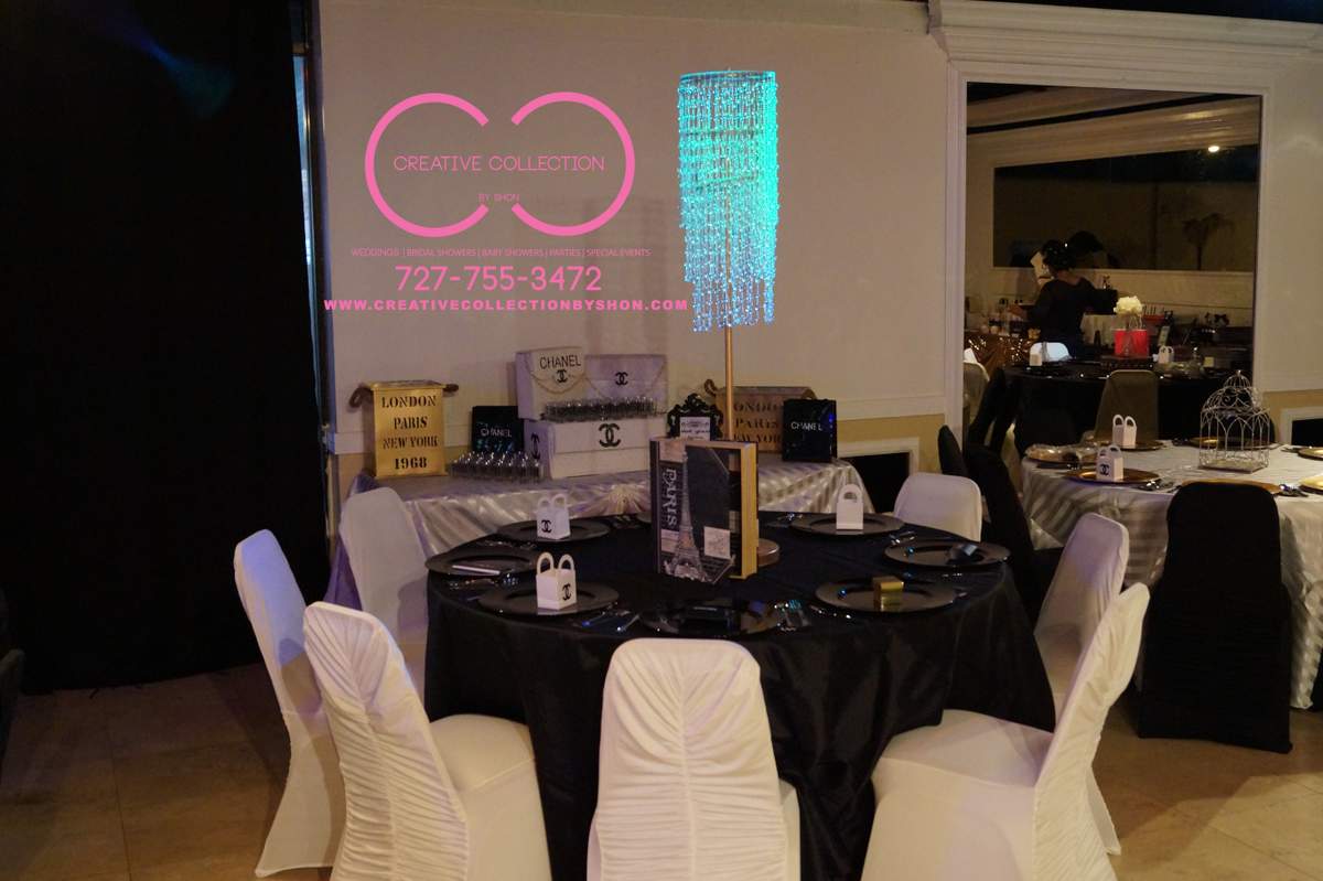 Parisian / Chanel Party Birthday Party Ideas | Photo 1 of 44 | Catch My ...