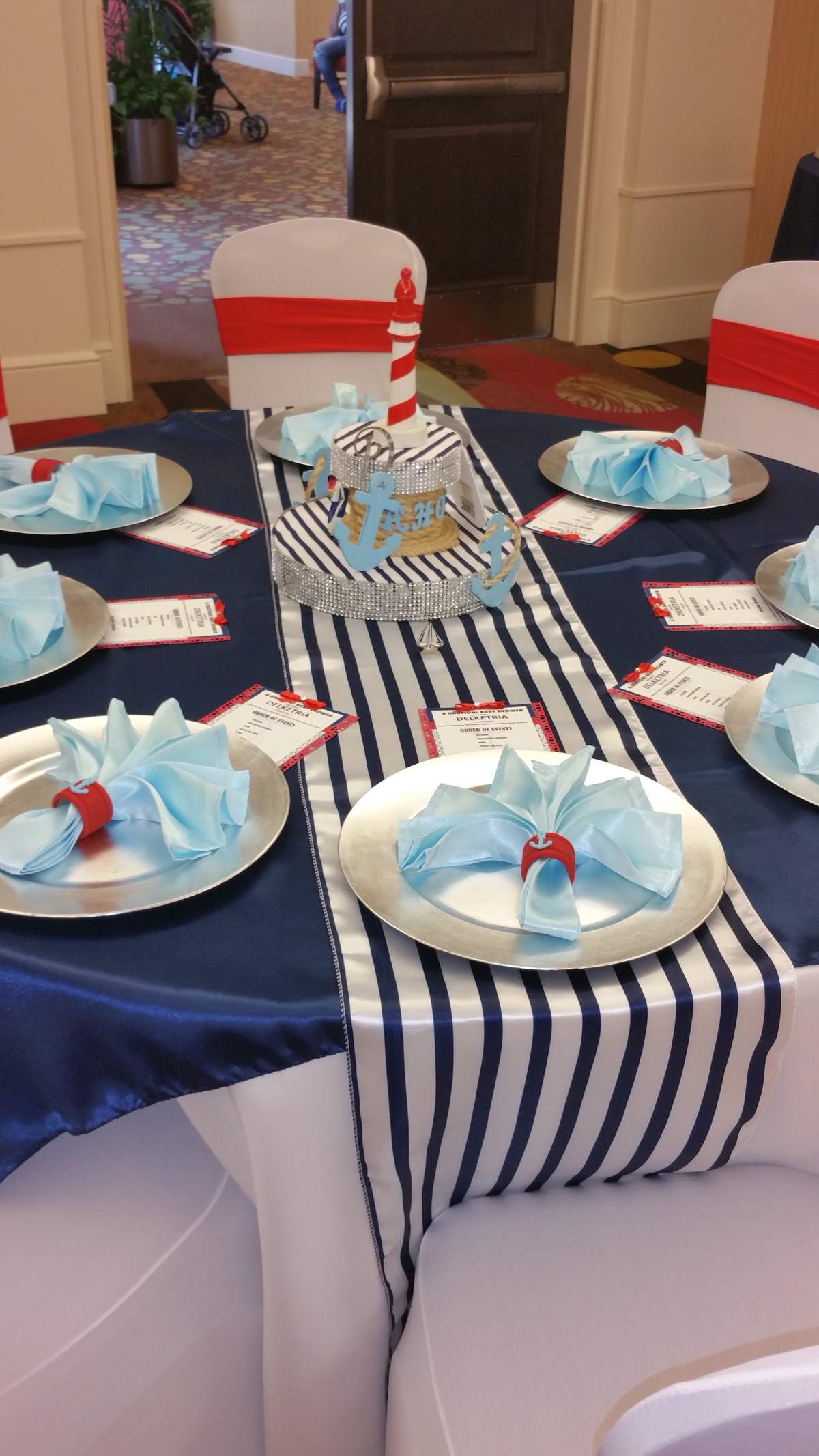 Nautical Baby Shower Party Ideas | Photo 5 of 6 | Catch My Party