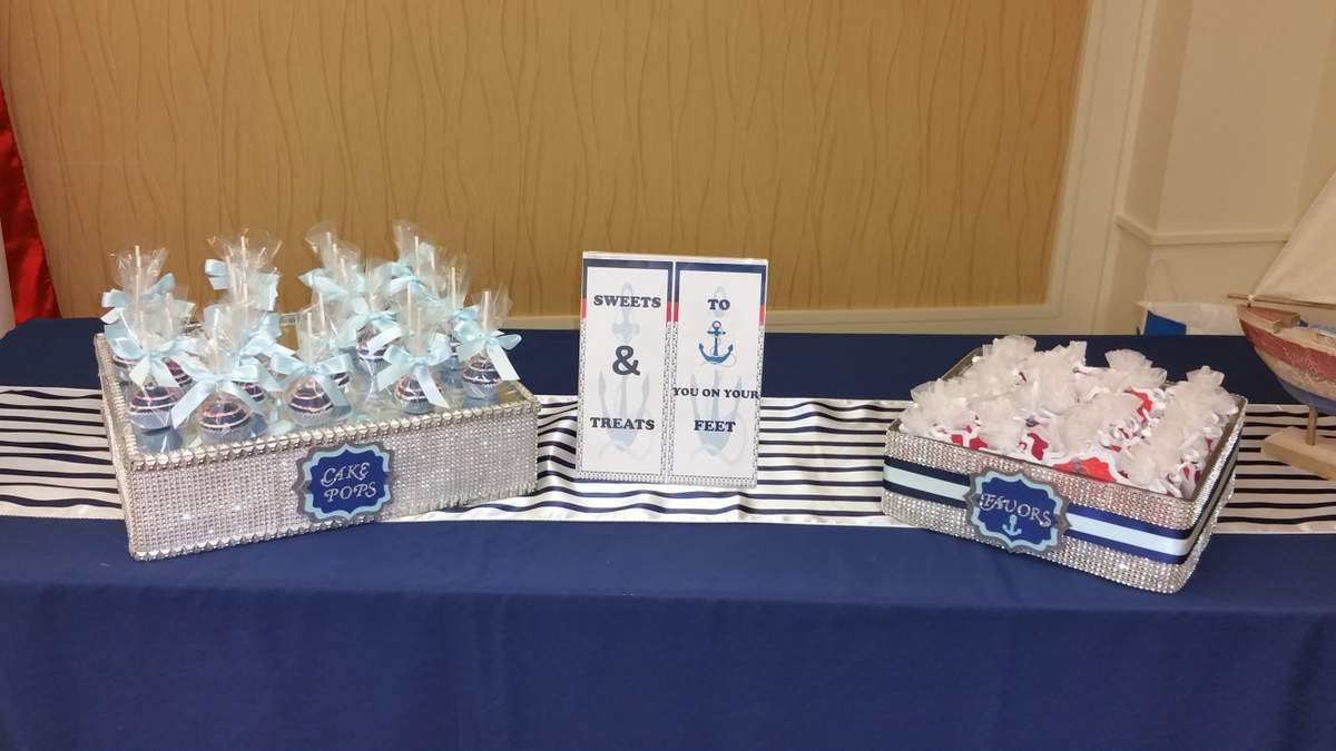 Nautical Baby Shower Party Ideas | Photo 5 of 6 | Catch My Party