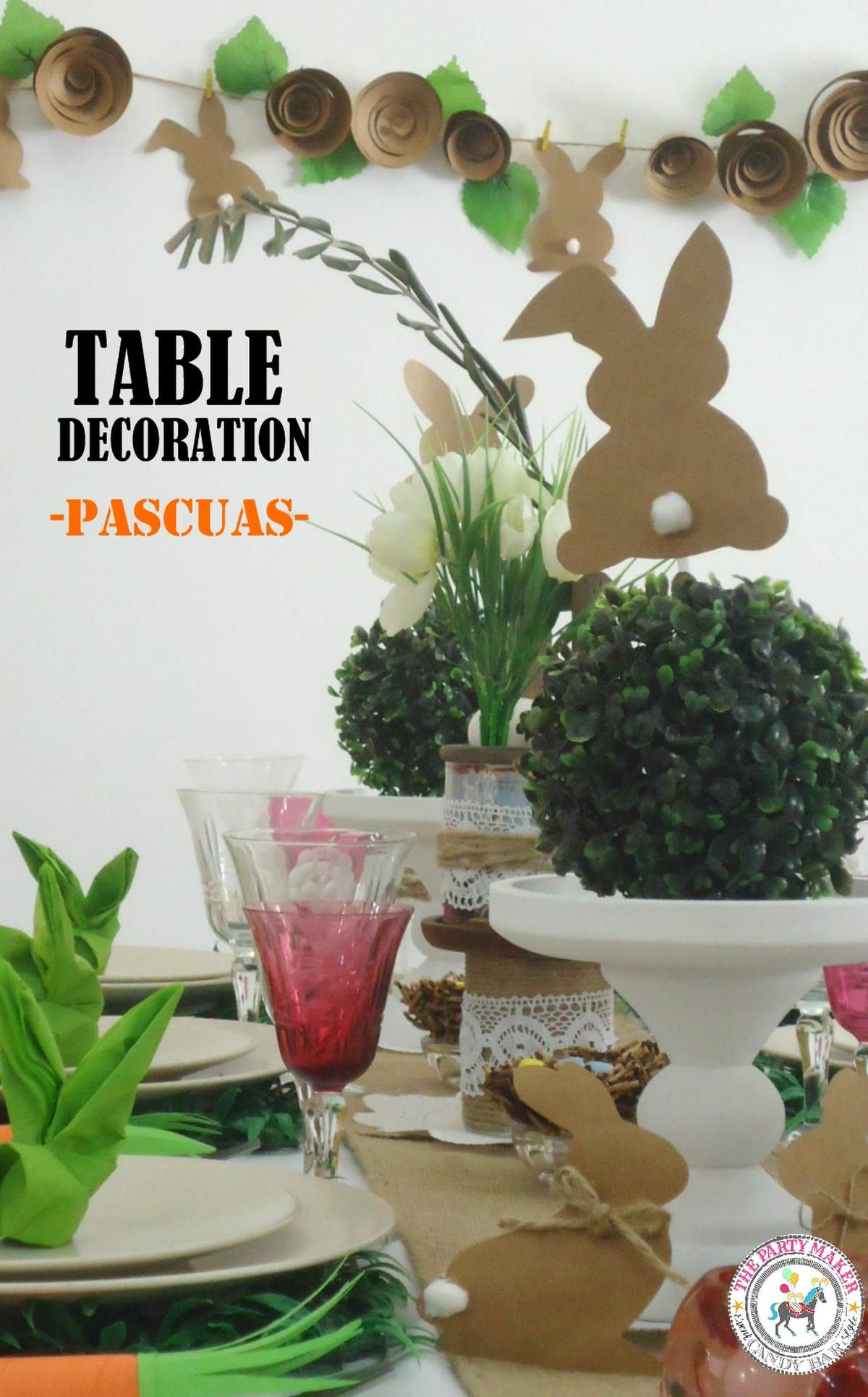 How to decorate a EASTER table Easter Party Ideas | Photo 2 of 7 ...