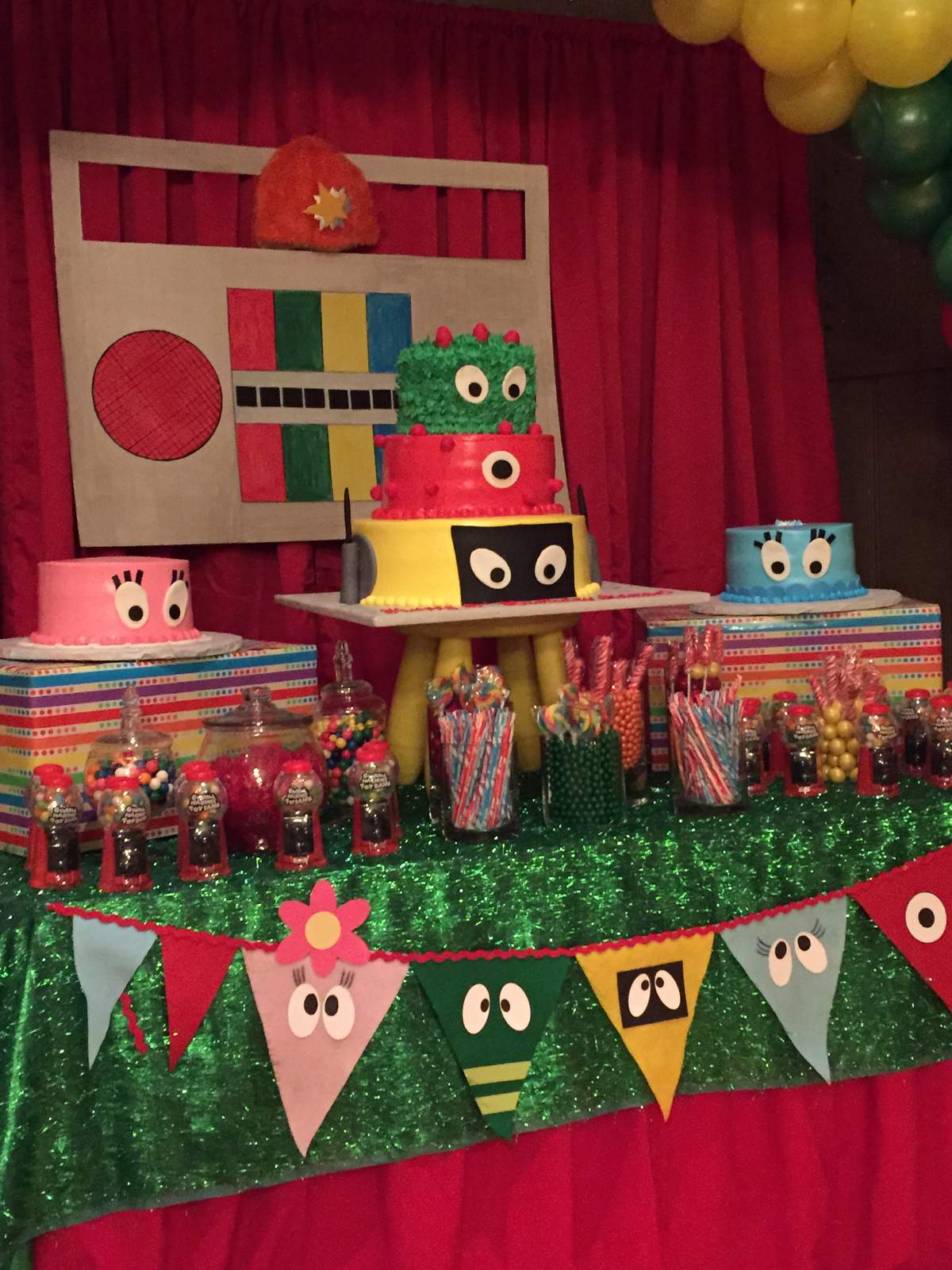 Yo Gabba Gabba Birthday Party Ideas | Photo 4 of 17 | Catch My Party