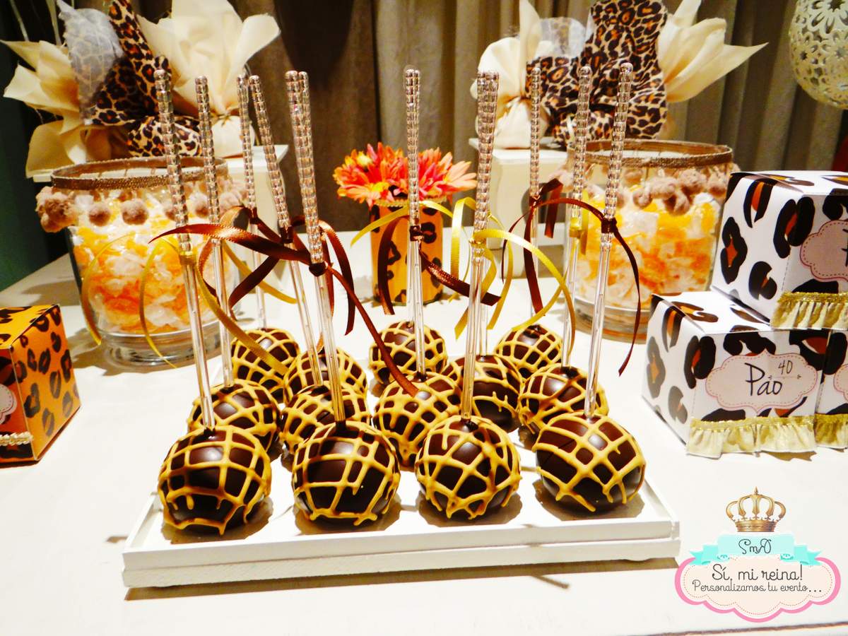 Animal print Birthday Party Ideas | Photo 8 of 18 | Catch My Party