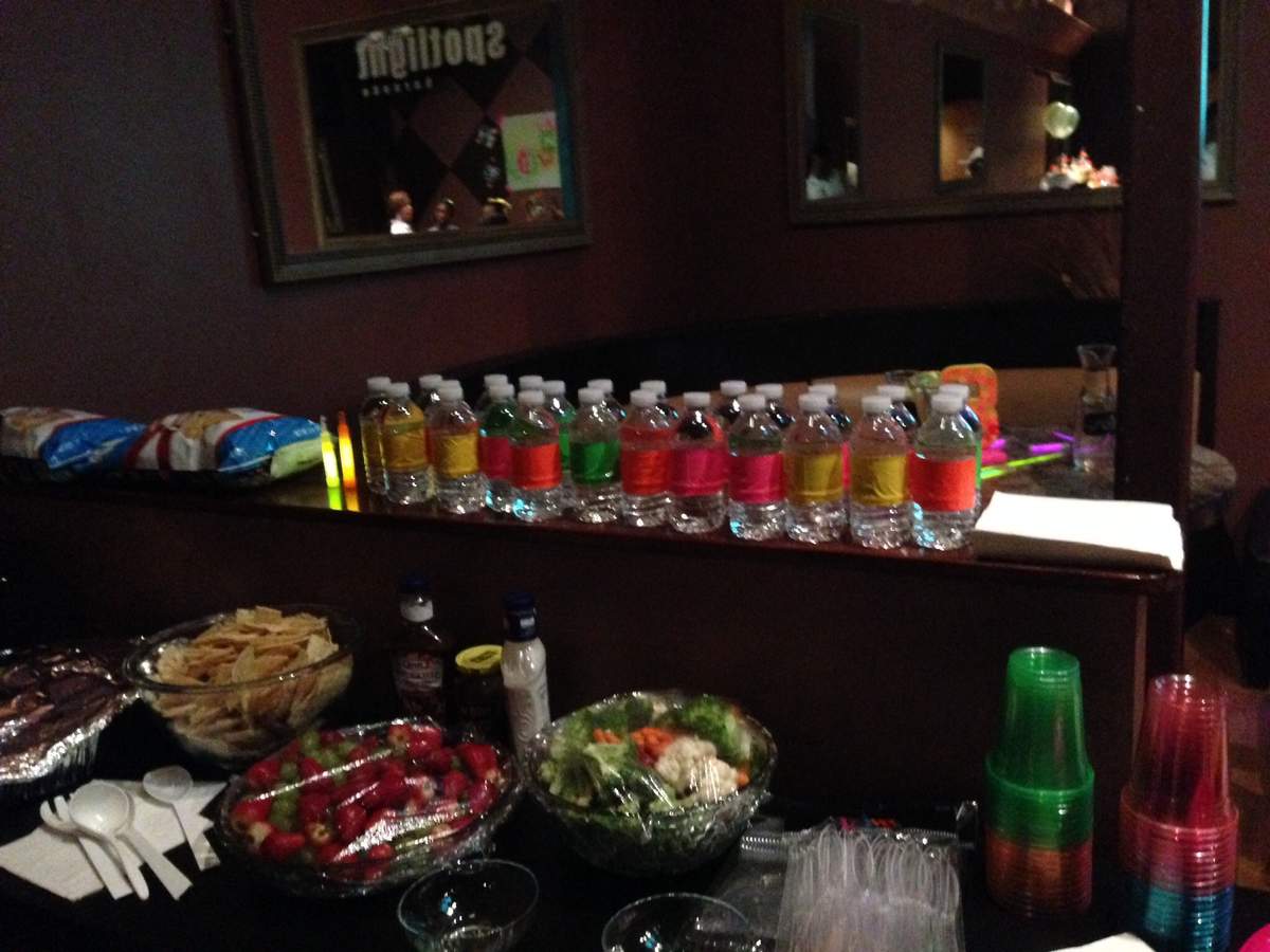 Neon Lights Birthday Party Birthday Party Ideas | Photo 2 of 21 | Catch ...