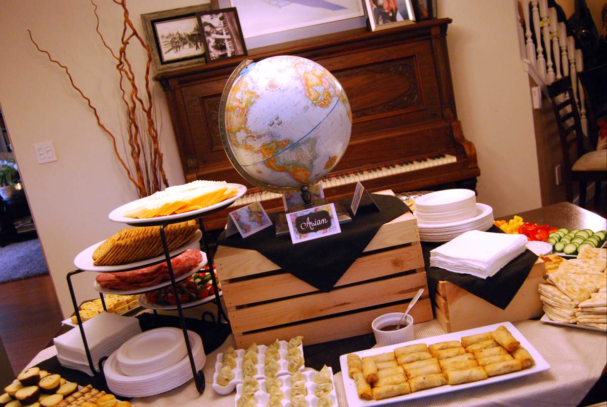 Travel / World / Countries Baby Shower Party Ideas | Photo 7 of 11 ...