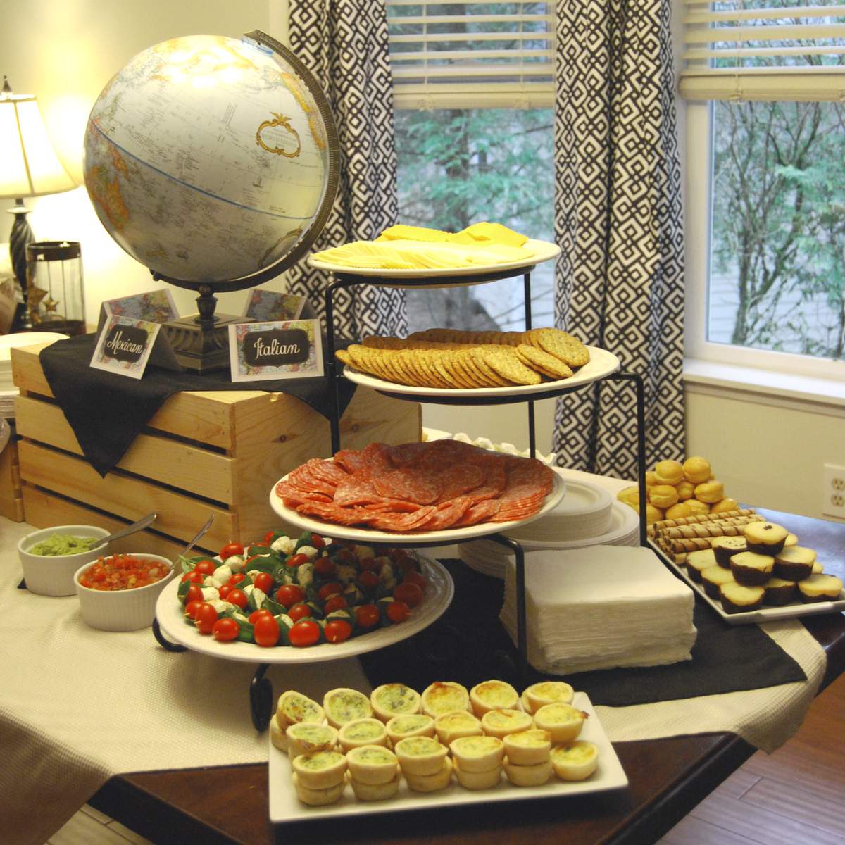 Travel / World / Countries Baby Shower Party Ideas | Photo 7 of 11 ...