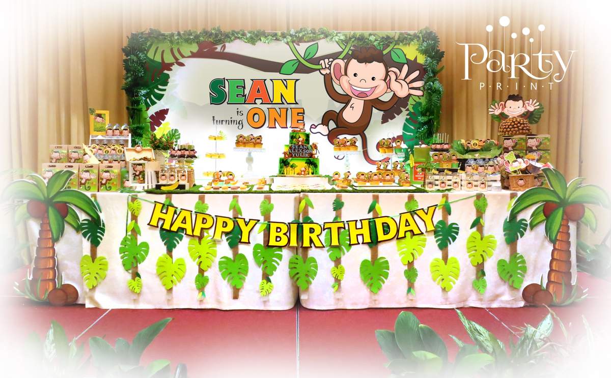 Monkeys Birthday Party Ideas | Photo 3 of 23 | Catch My Party