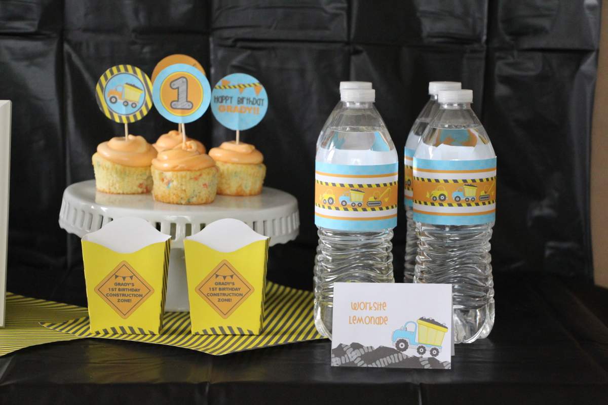 Construction Party Birthday Party Ideas | Photo 1 of 22 | Catch My Party