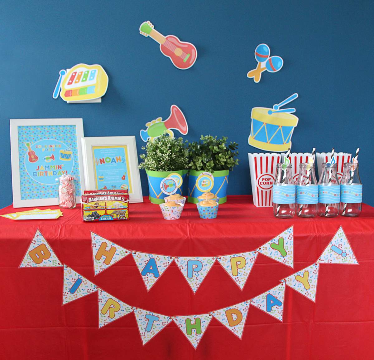 Music Party Birthday Party Ideas | Photo 5 of 13 | Catch My Party