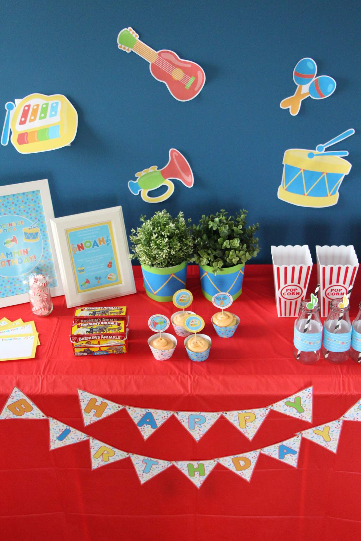 Music Party Birthday Party Ideas | Photo 1 of 13 | Catch My Party