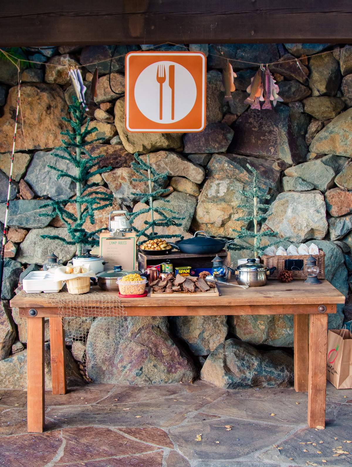 Camping / Summer Camp Birthday Party Ideas | Photo 1 of 97 | Catch My Party