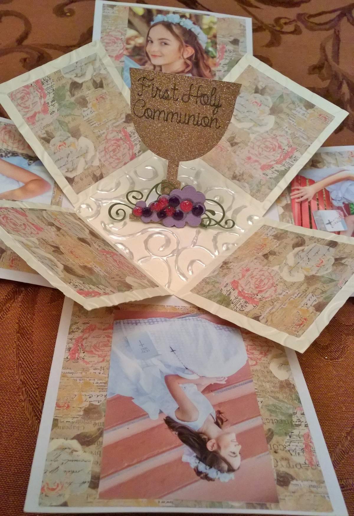 Pink Elegance Communion Party Ideas | Photo 26 of 45 | Catch My Party