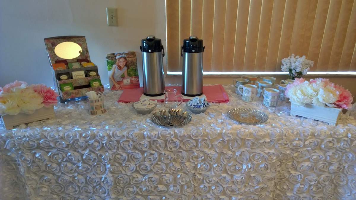 Pink Elegance Communion Party Ideas | Photo 26 of 45 | Catch My Party