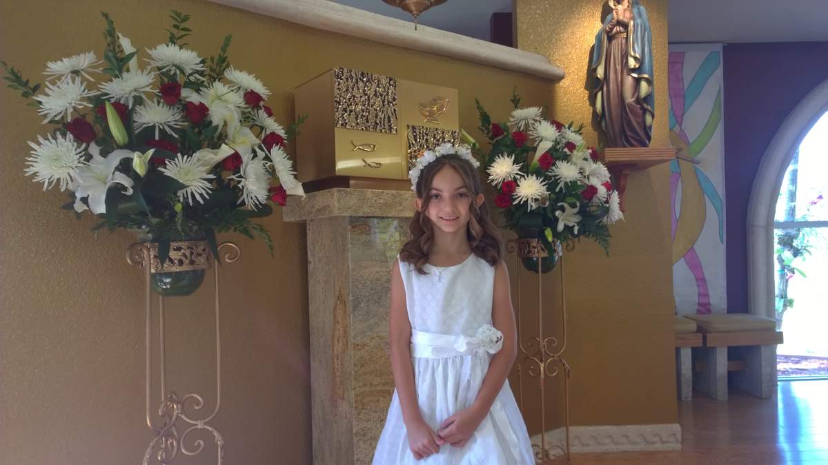 Pink Elegance Communion Party Ideas | Photo 26 of 45 | Catch My Party