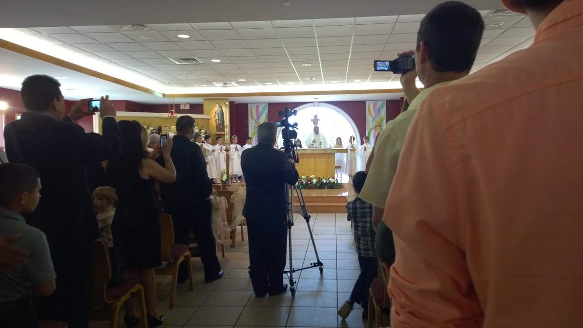 Pink Elegance Communion Party Ideas | Photo 26 of 45 | Catch My Party