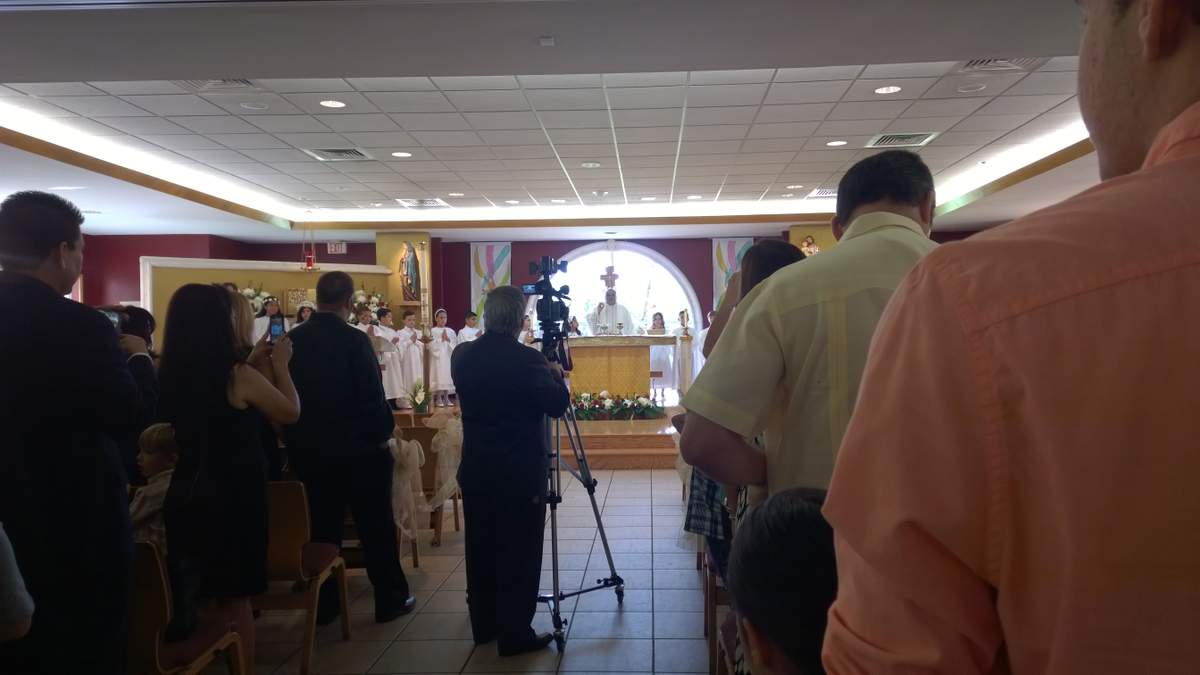 Pink Elegance Communion Party Ideas | Photo 26 of 45 | Catch My Party