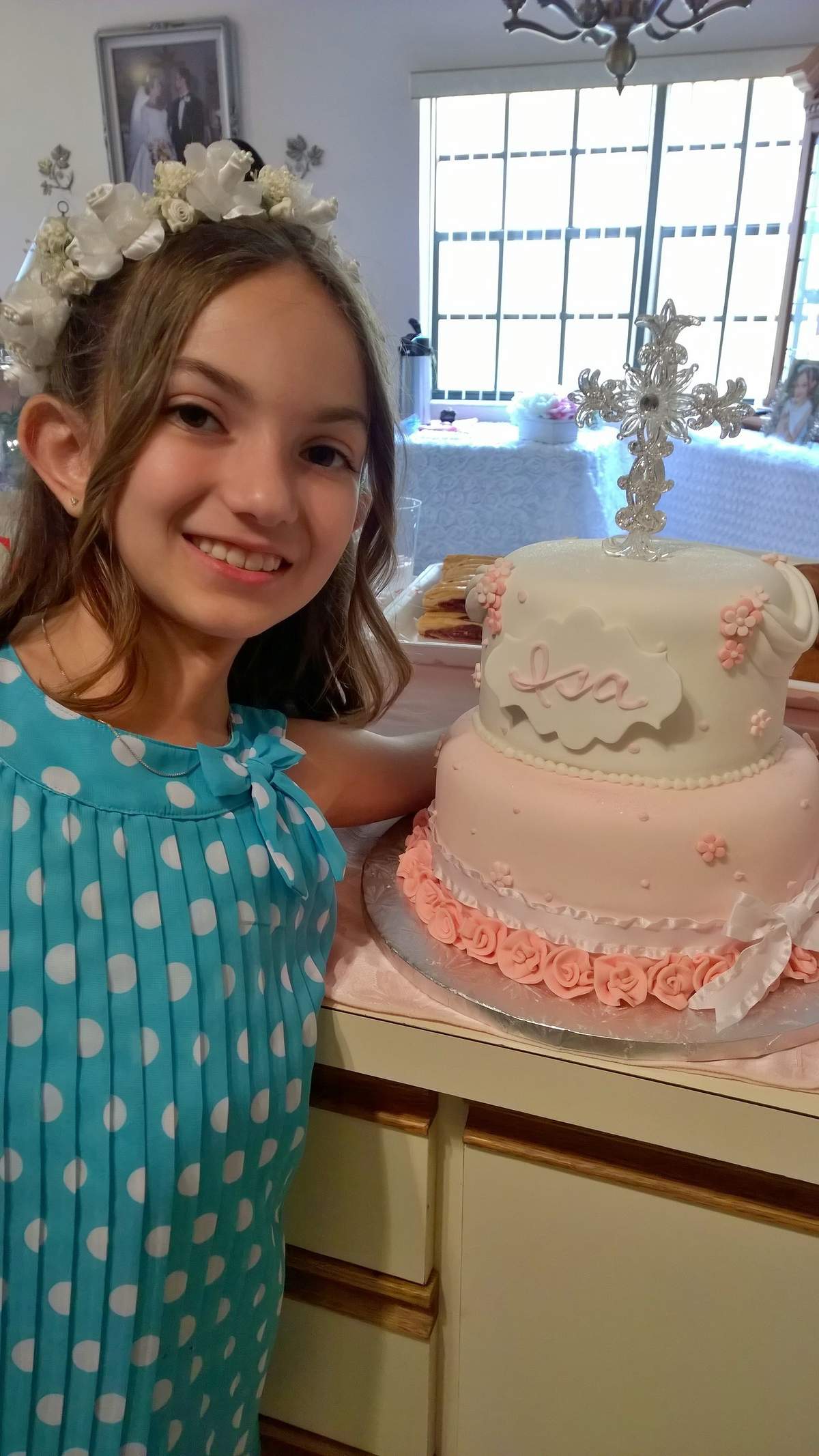 Pink Elegance Communion Party Ideas | Photo 26 of 45 | Catch My Party