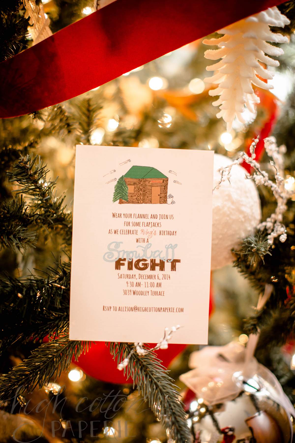 lumberjack snowball fight Birthday Party Ideas | Photo 31 of 57 | Catch ...