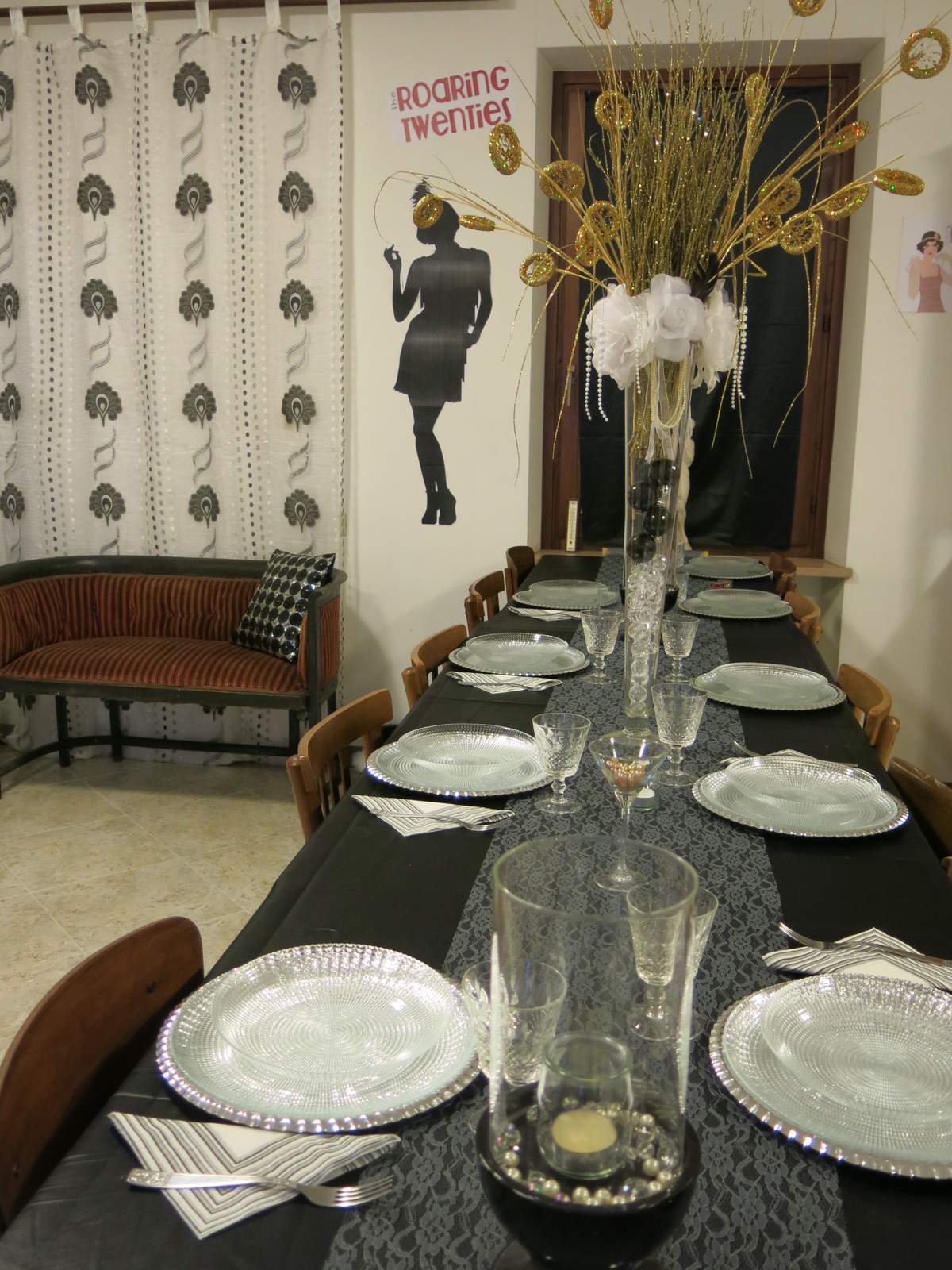 Roaring Twenties Dinner Party Party Ideas | Photo 10 of 12 | Catch My Party