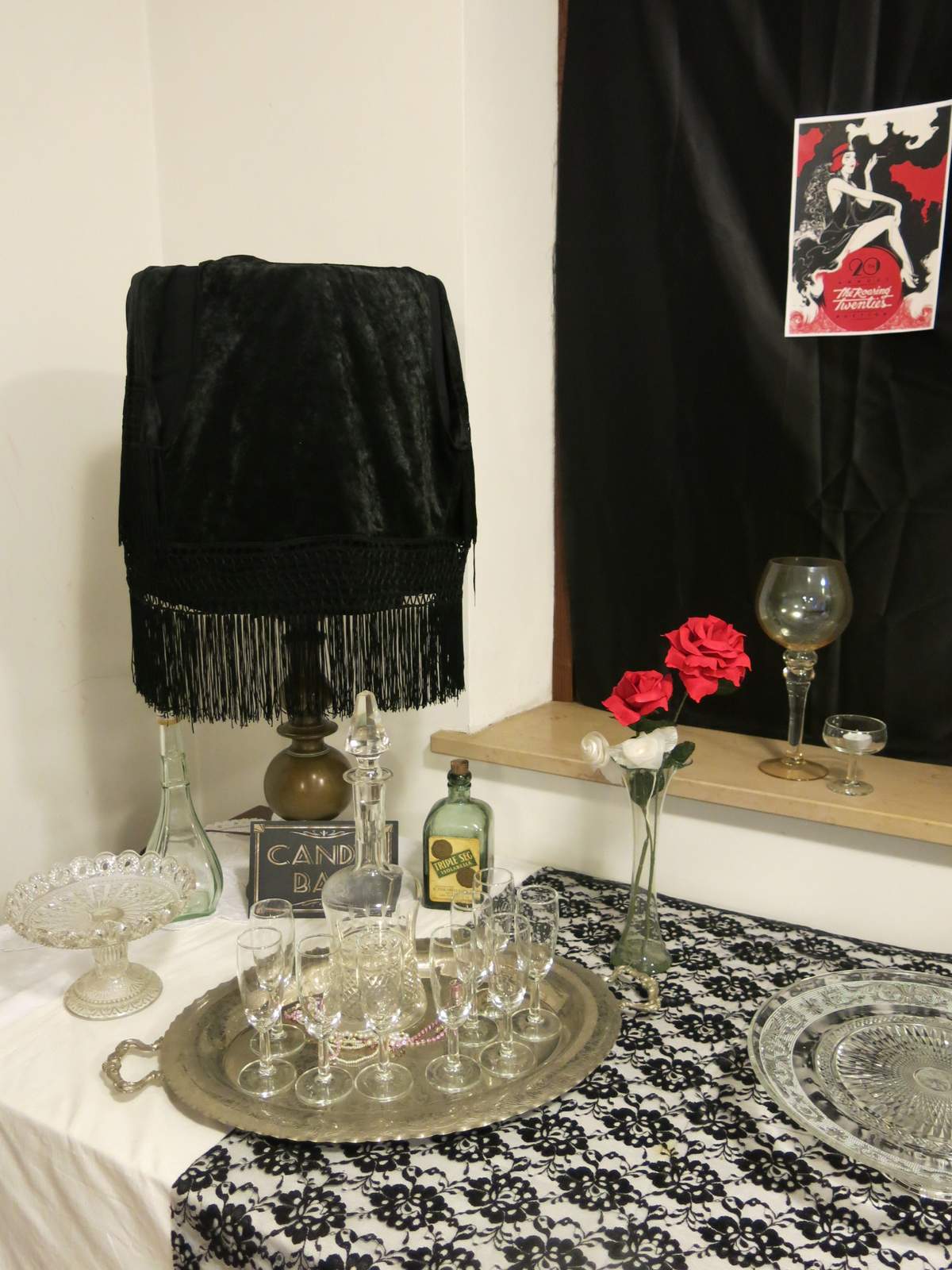Roaring Twenties Dinner Party Party Ideas | Photo 10 of 12 | Catch My Party