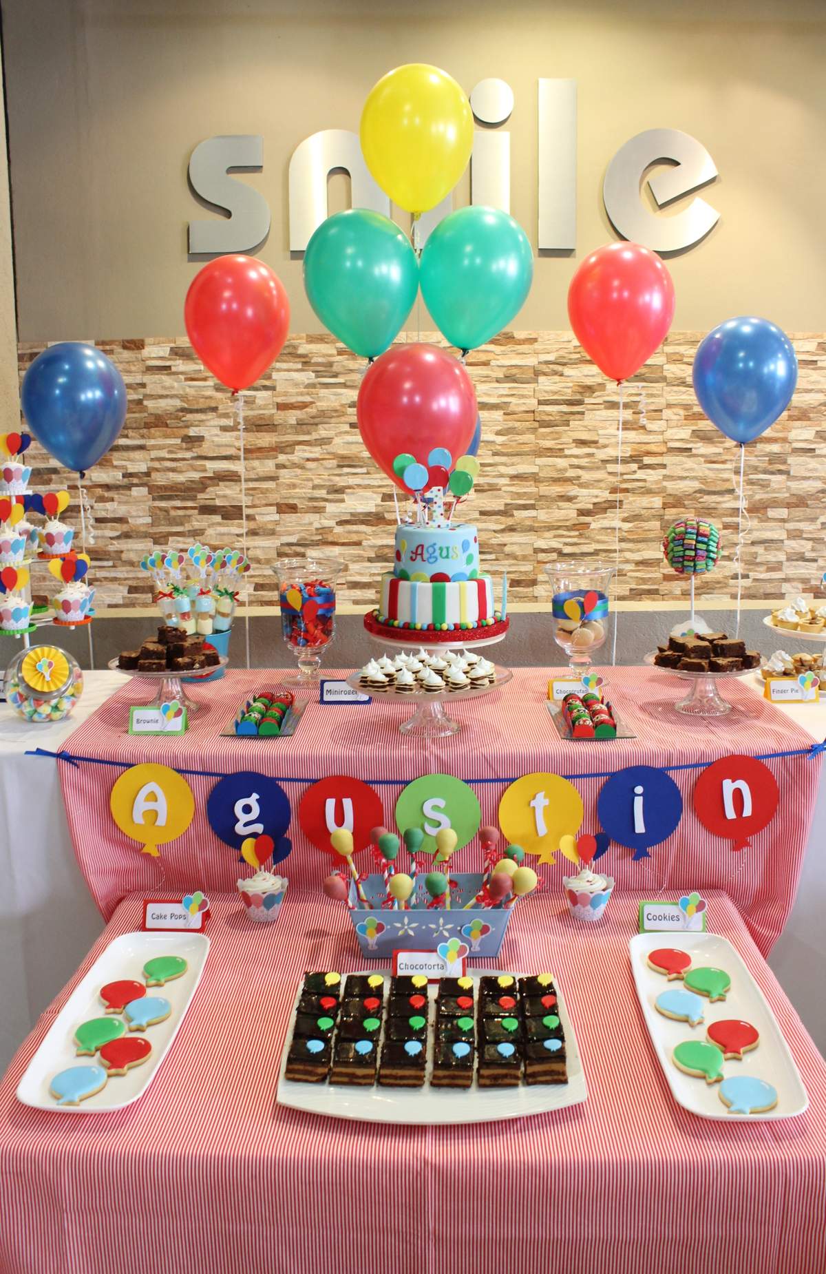 Balloons Birthday Party Ideas | Photo 2 of 12 | Catch My Party