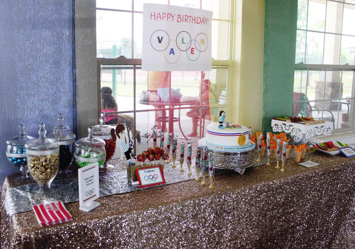 Olympic Games Birthday Party Ideas | Photo 1 of 19 | Catch My Party