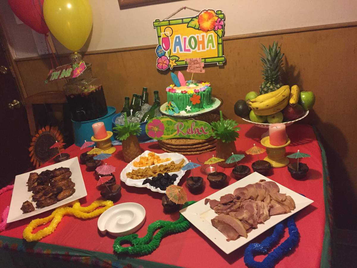 aloha Birthday Party Ideas | Photo 1 of 9 | Catch My Party