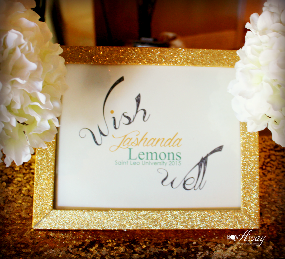 Green and Gold Graduation/End of School Party Ideas | Photo 6 of 25 ...