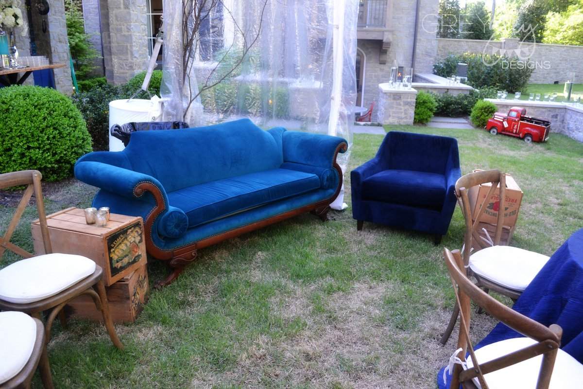 Blues and Music Backyard Concert Party Ideas | Photo 5 of 69 | Catch My ...