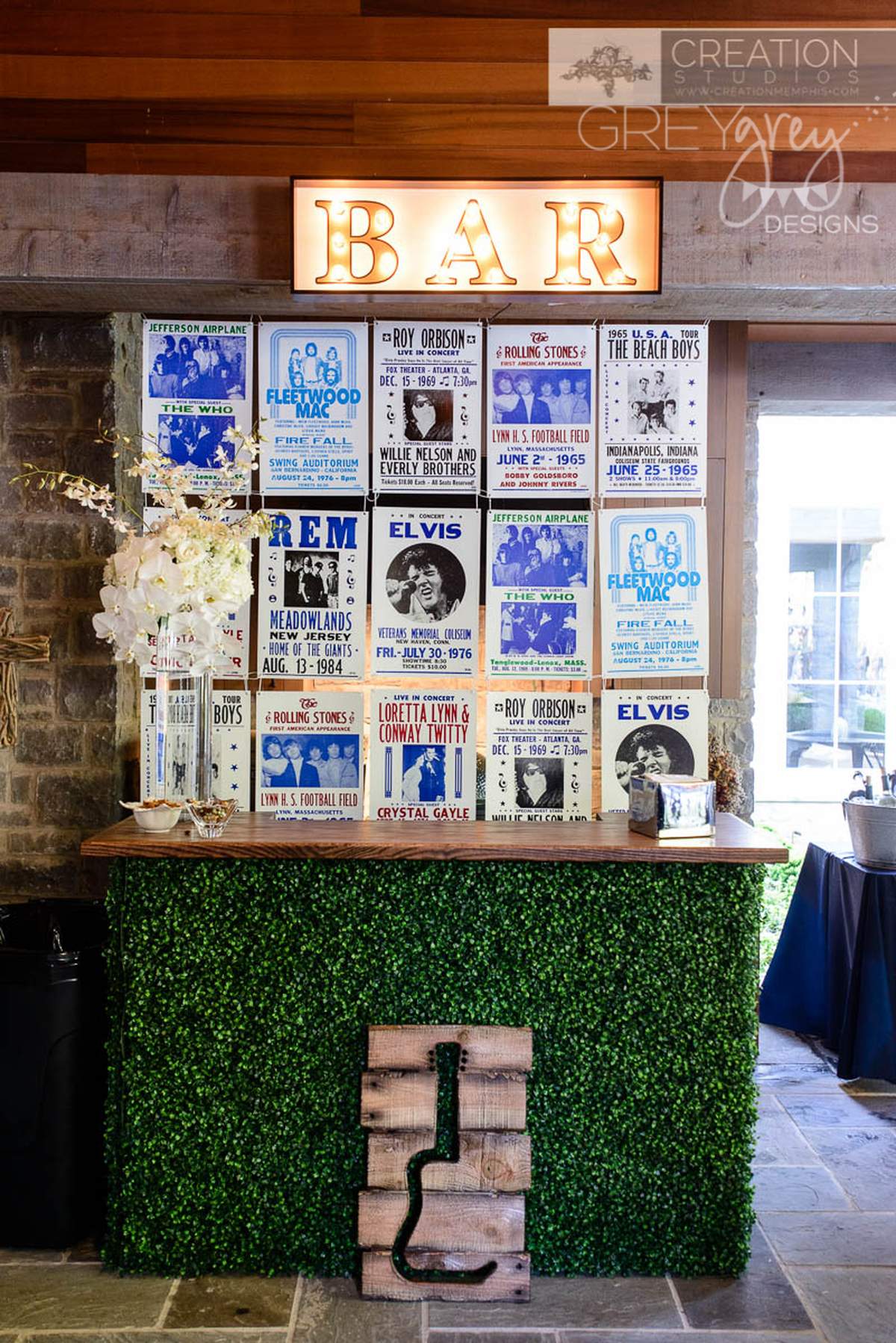 Blues and Music Backyard Concert Party Ideas | Photo 5 of 69 | Catch My ...