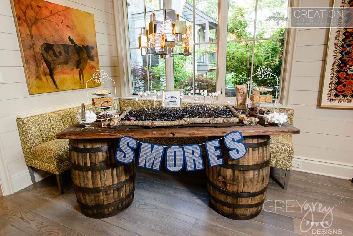 Blues and Music Backyard Concert Party Ideas | Photo 5 of 69 | Catch My ...