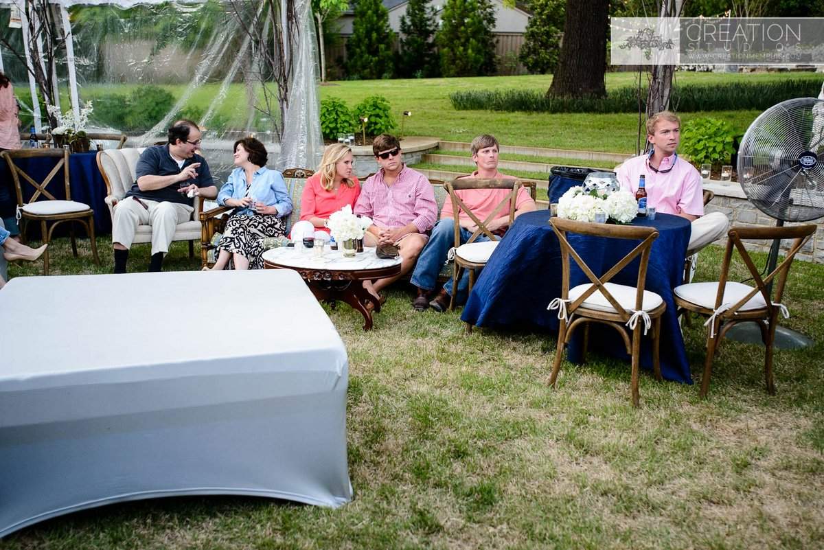 Blues and Music Backyard Concert Party Ideas | Photo 5 of 69 | Catch My ...