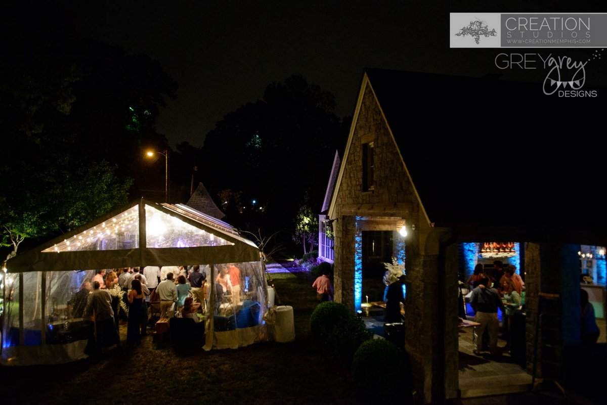 Blues and Music Backyard Concert Party Ideas | Photo 5 of 69 | Catch My ...