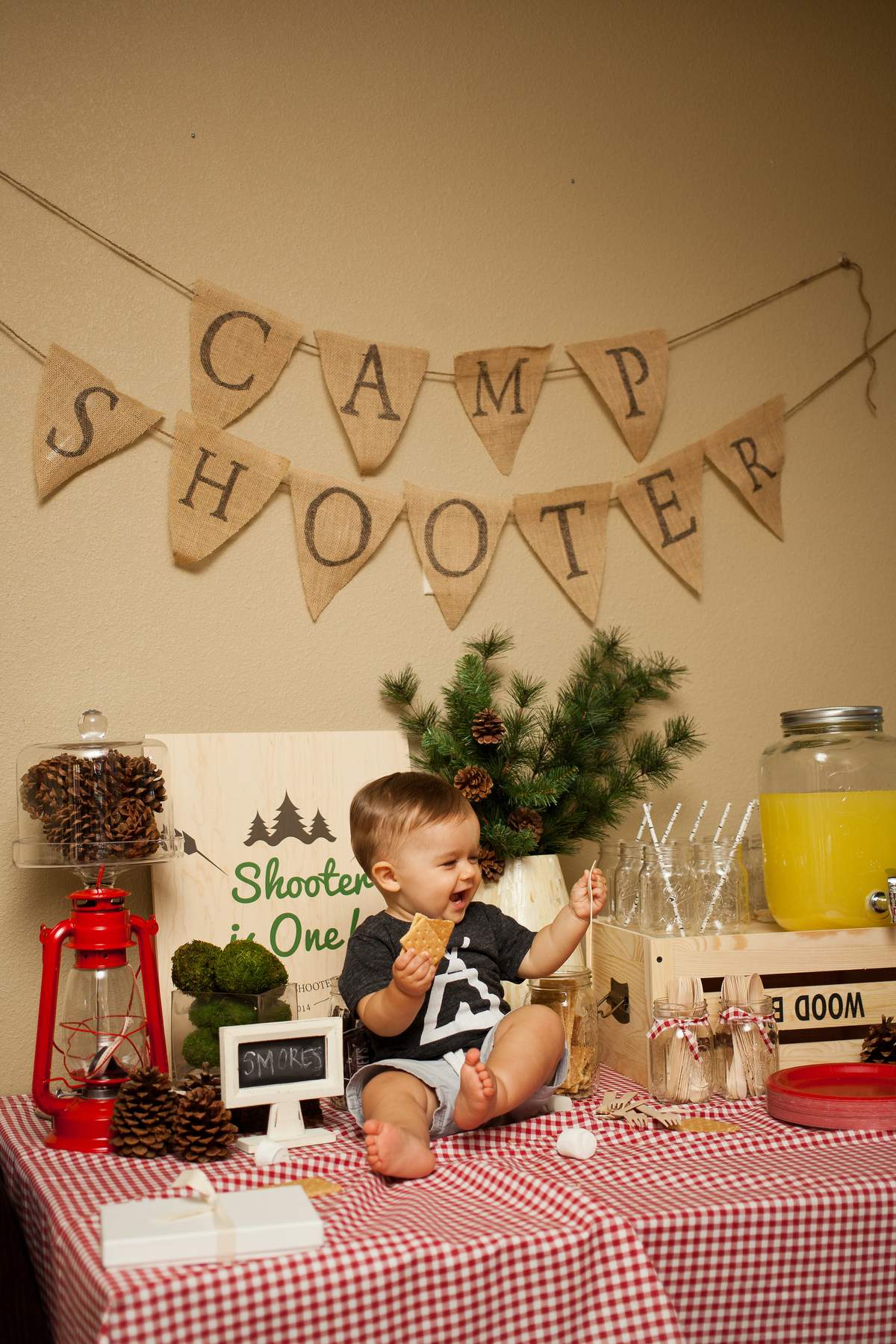 Camp Shooter Birthday Party Ideas | Photo 1 of 13 | Catch My Party