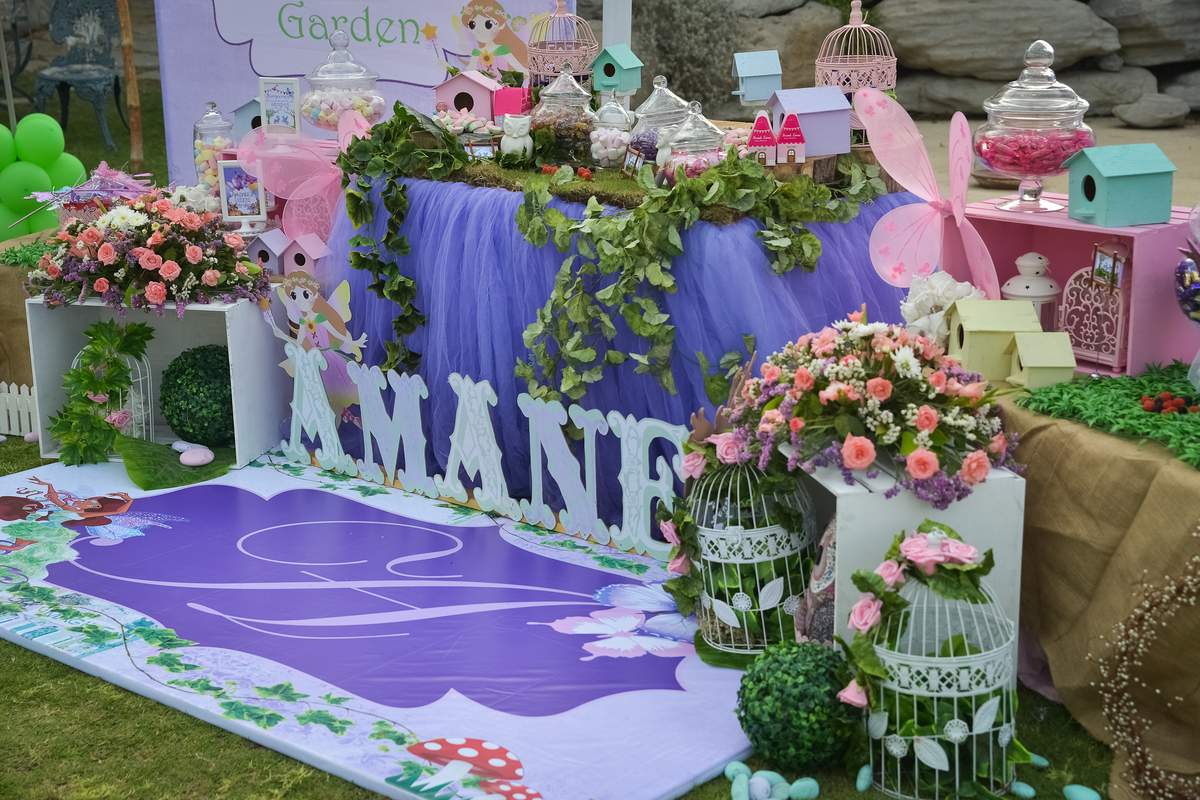 Enchanted garden Birthday Party Ideas | Photo 12 of 14 | Catch My Party