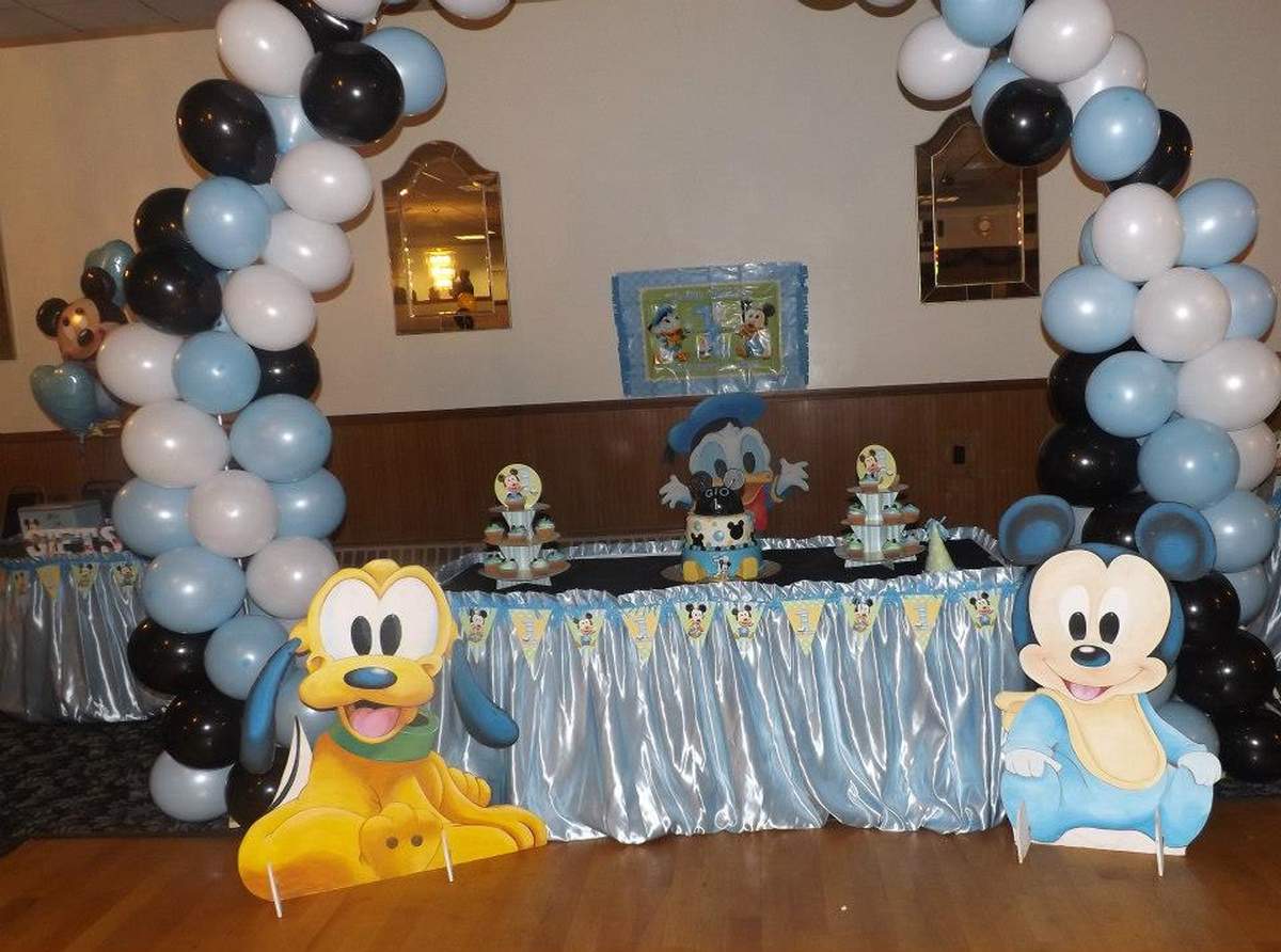 Baby Mickey Mouse Birthday Party Ideas | Photo 3 of 11 | Catch My Party