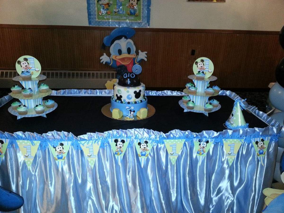 Baby Mickey Mouse Birthday Party Ideas | Photo 3 of 11 | Catch My Party
