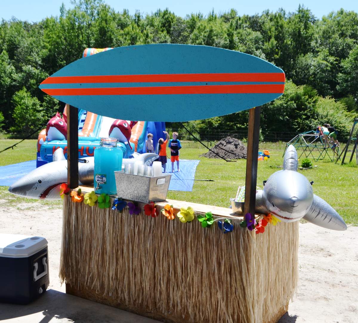 Sharks / Surf Boards / Beach Birthday Party Ideas | Photo 6 of 84 ...