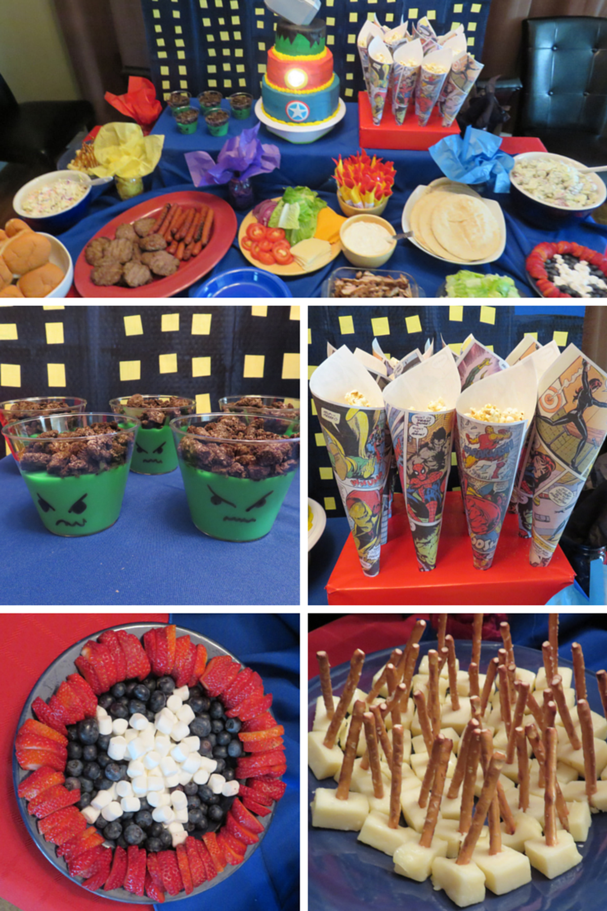 Avengers Party Food Ideas