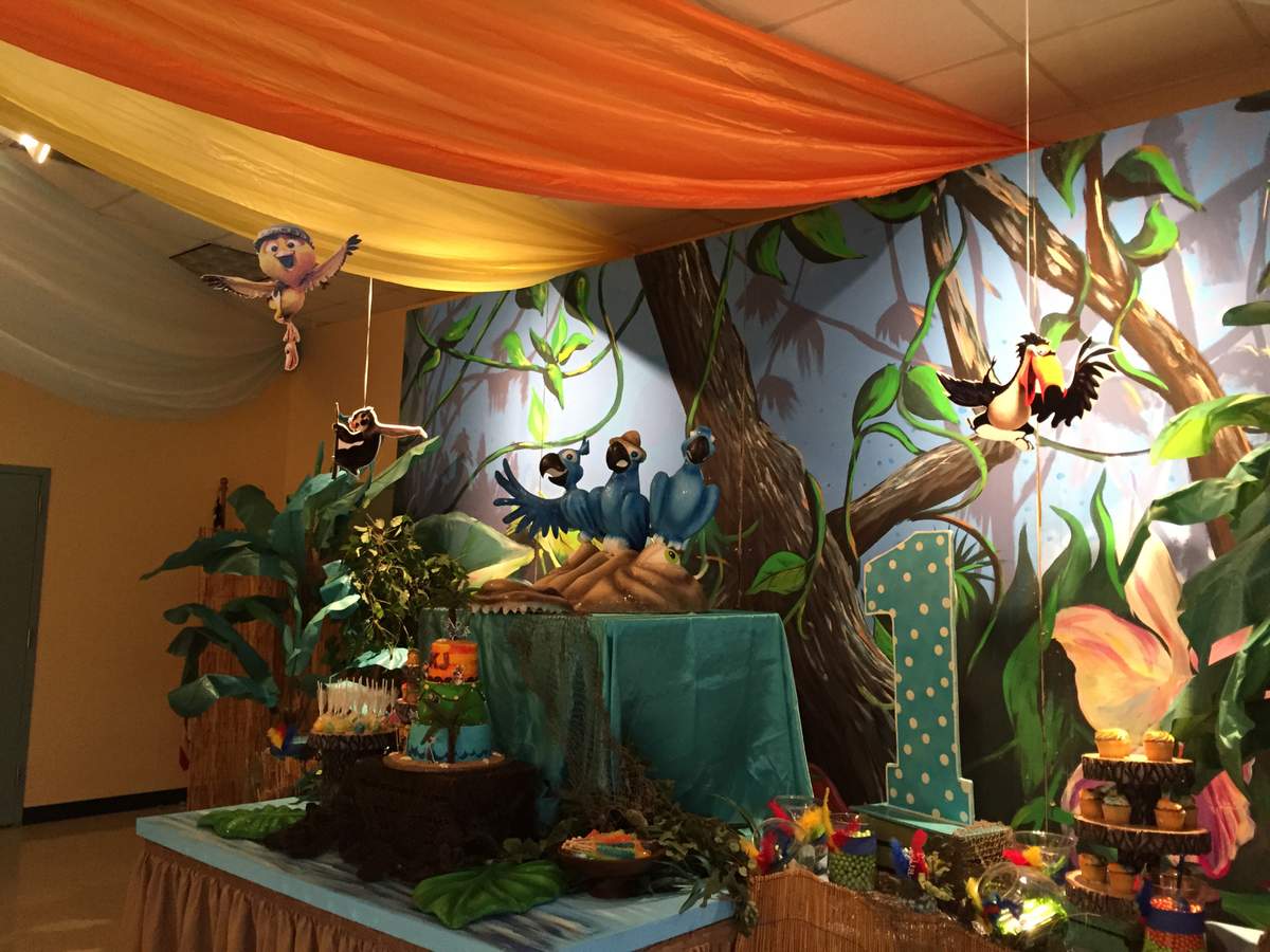 Rio Theme Birthday Party Ideas | Photo 6 of 25 | Catch My Party