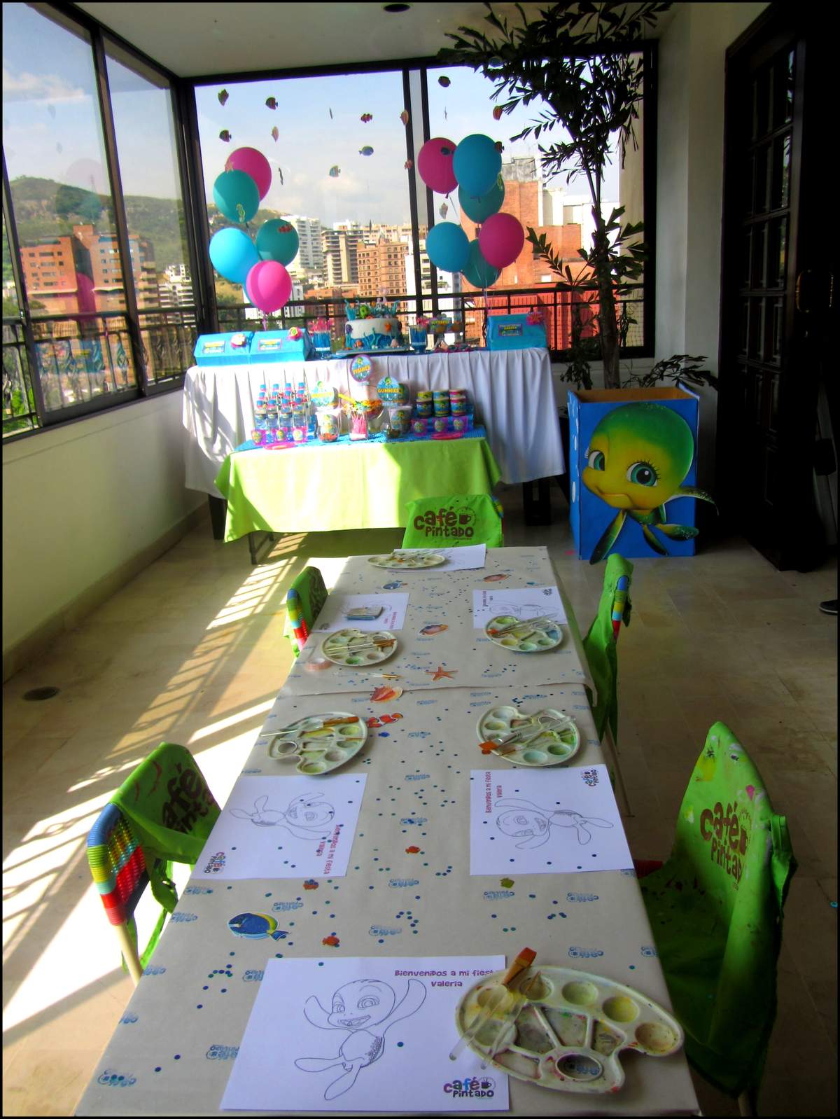 Turtle Tale 2 Birthday Party Ideas | Photo 1 of 17 | Catch My Party