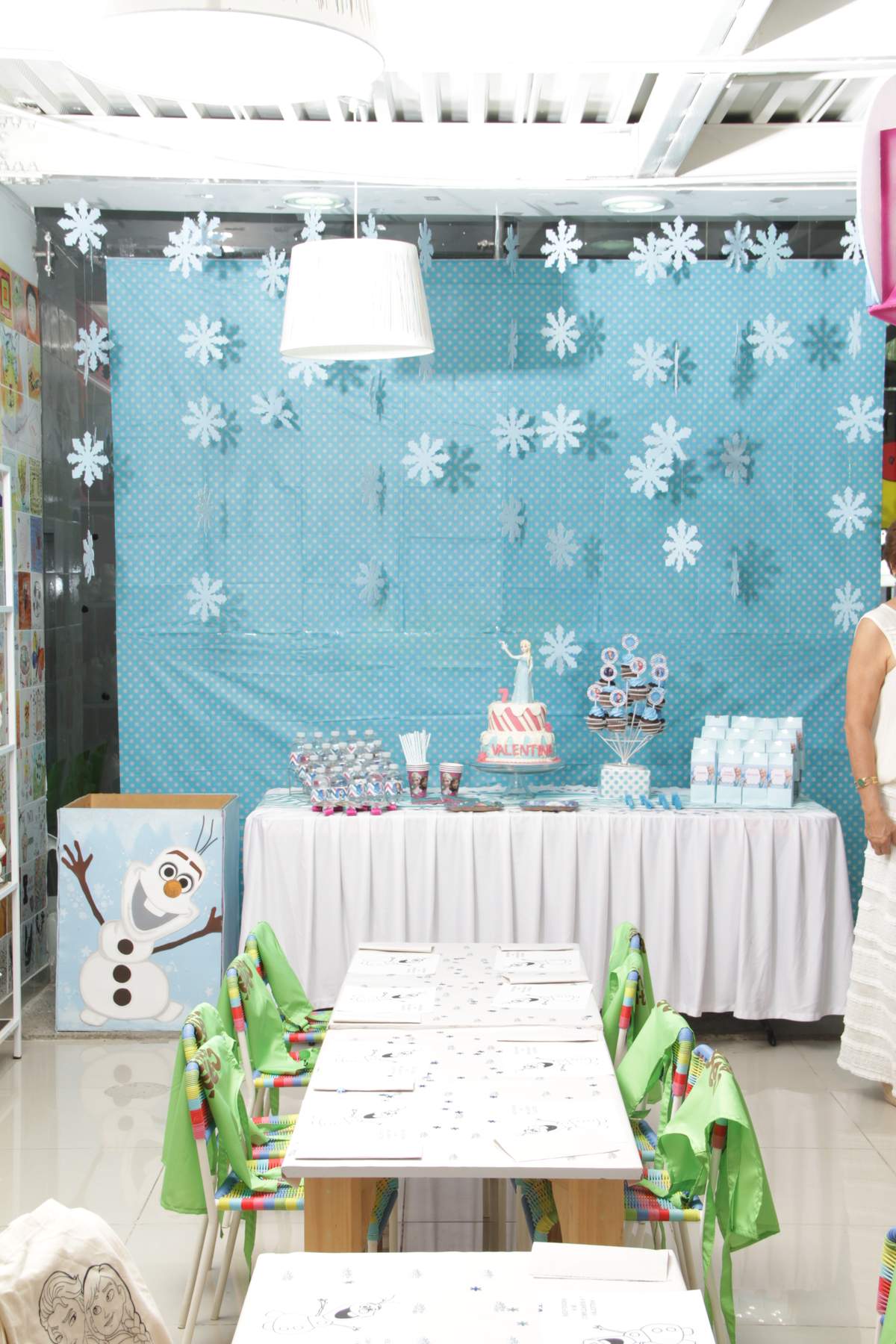 Frozen, little girls loves Elsa. Birthday Party Ideas | Photo 7 of 31 ...